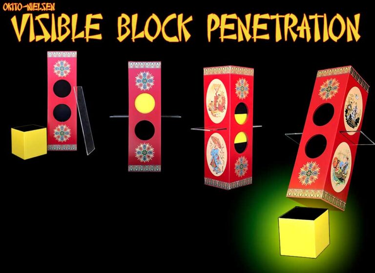 Okito-Nielsen Visible Block Penetration - Magic Posters & Magic ...