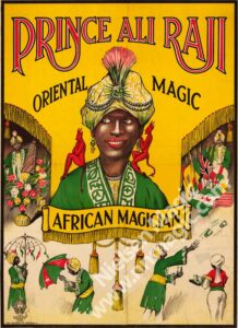 Ali Raji – Prince Ali Raji – African Magician - Magic Posters & Magic ...