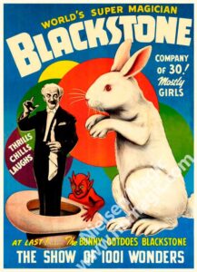 Blackstone – Rabbit - Magic Posters & Magic Products | Norm Nielsen ...
