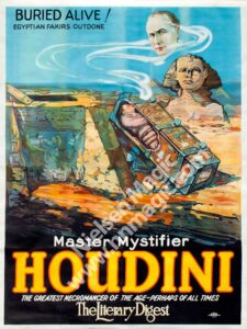 Houdini – Buried Alive - Magic Posters & Magic Products | Norm Nielsen ...